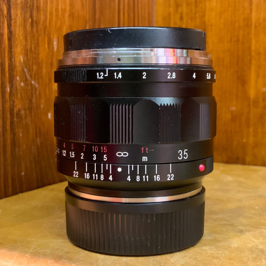 Voigtlander 35 F1.2 Notion V3 VM (7251580) With Box, Photography, Lens & Kits on Carousell