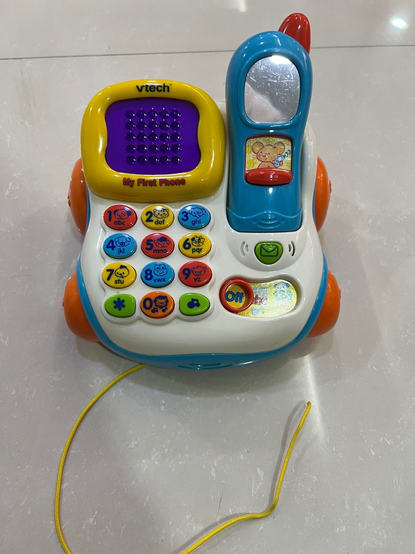 Vtech My First Phone, Hobbies & Toys, Toys & Games on Carousell
