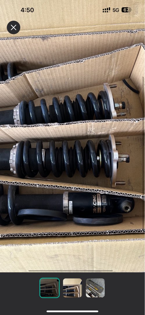 W205 c Class BCBR coilover suspension, Car Accessories, Accessories on ...