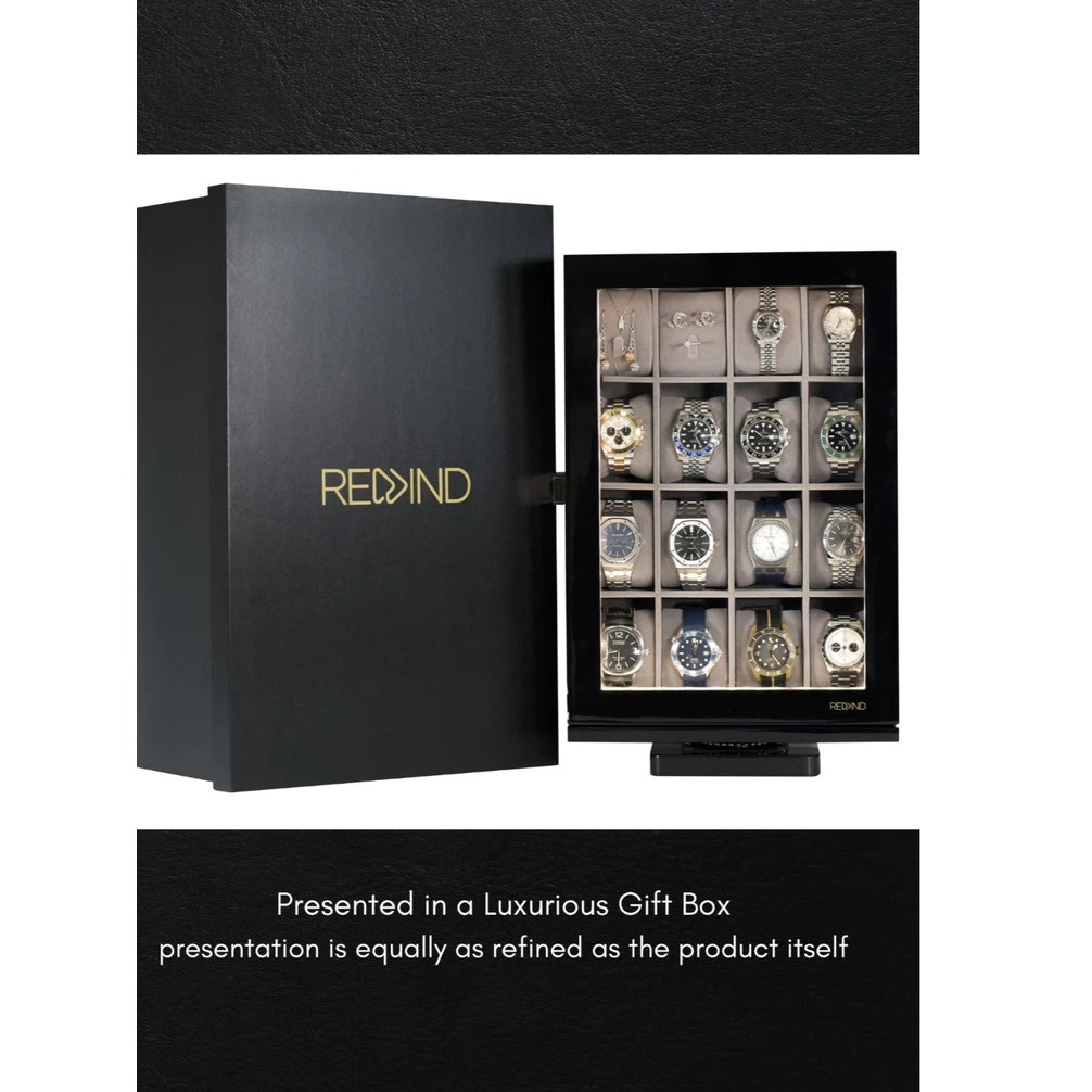 Watch and Jewellery Storage Organizer Box, Smart Secured Lockable ...