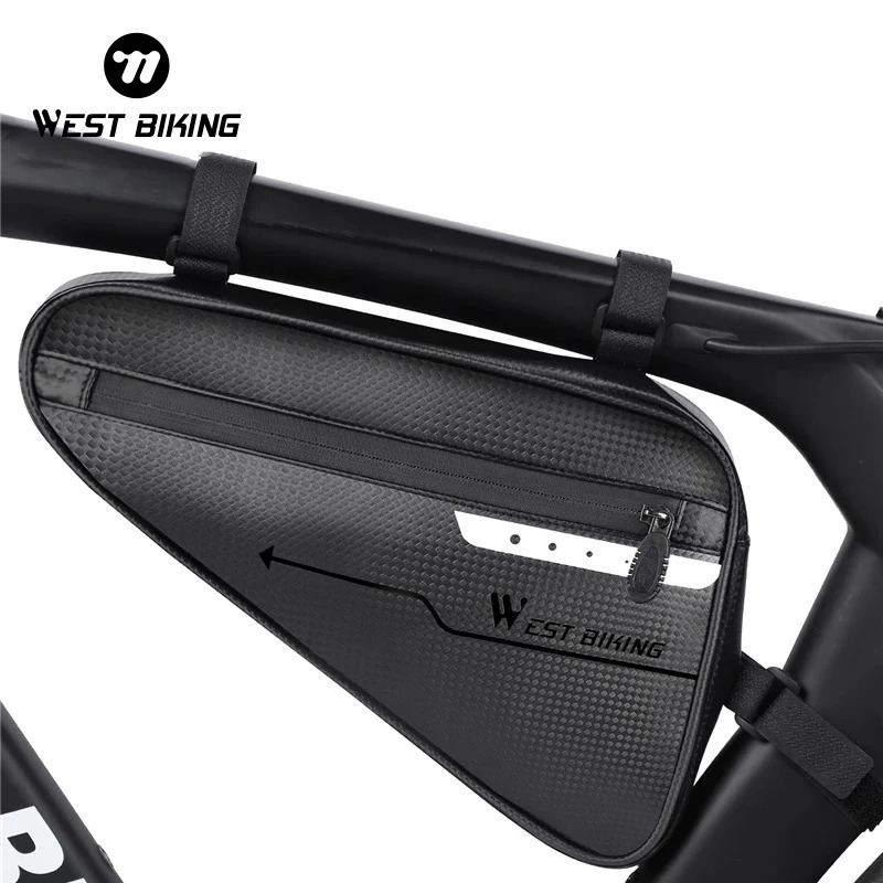 WEST BIKING Cycling Bag Waterproof MTB Road Bicycle Frame Front ...