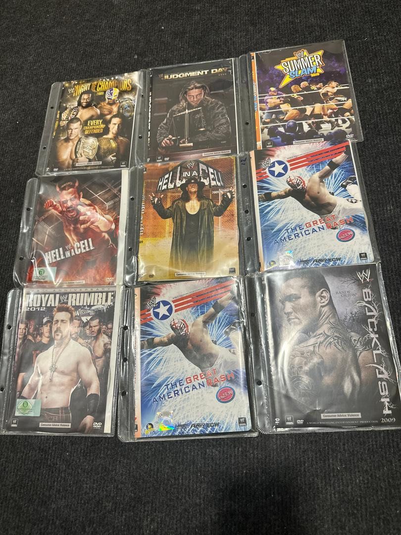 WWE wwf wrestling gusti dvd vcd, Hobbies & Toys, Music & Media, CDs ...