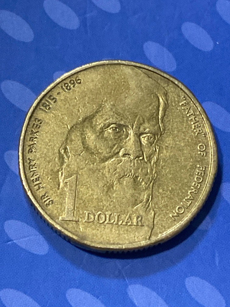1815-1896 Australia Father of Federation commemorative $1 coin, Hobbies ...