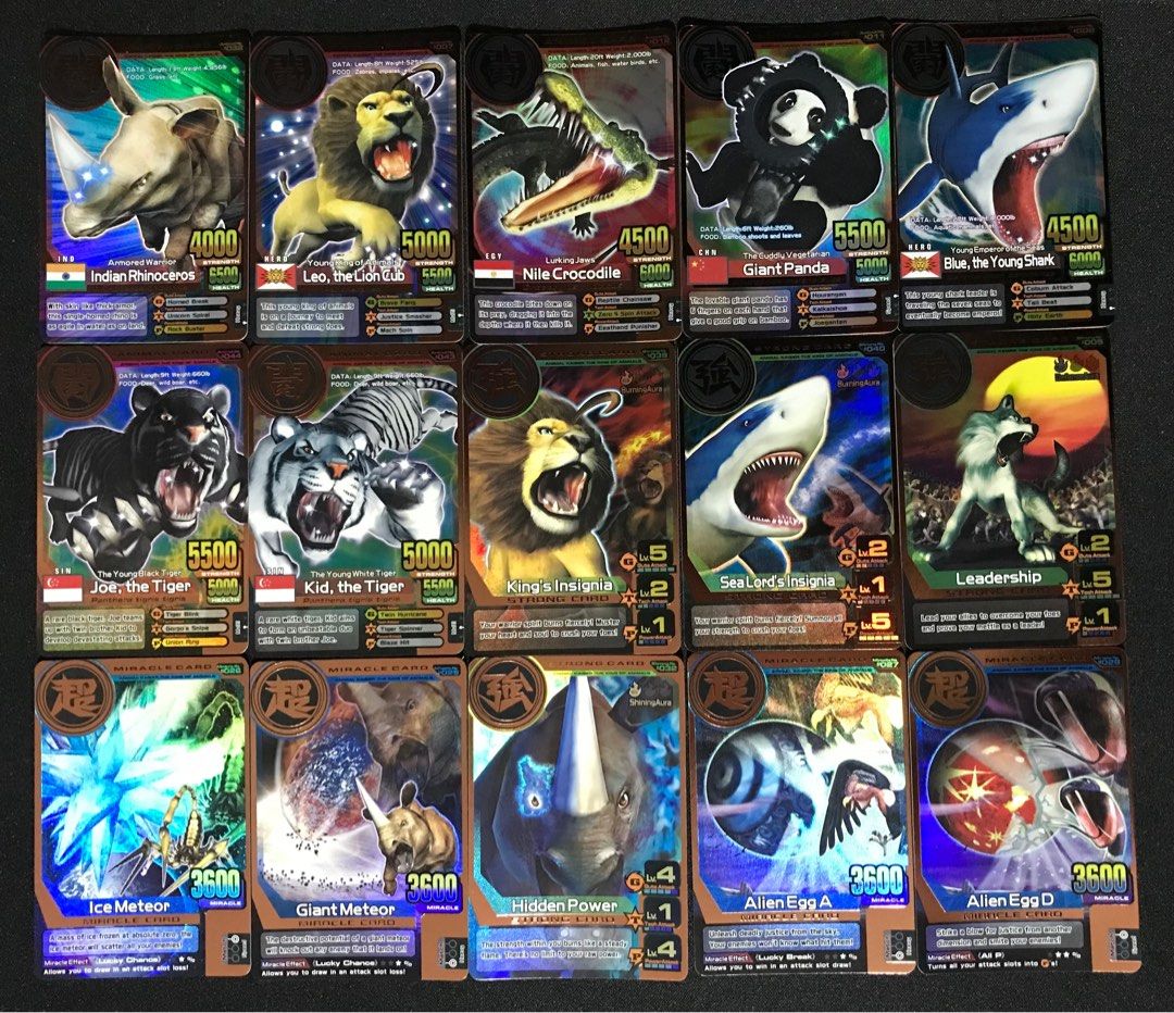 2025 AK+2 Animal Kaiser Plus Rare 15 Bronze Full Set Indian Rhinoceros ...