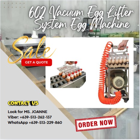 602 Vacuum Egg Lifter System Egg Machine, Everything Else, Others on Carousell