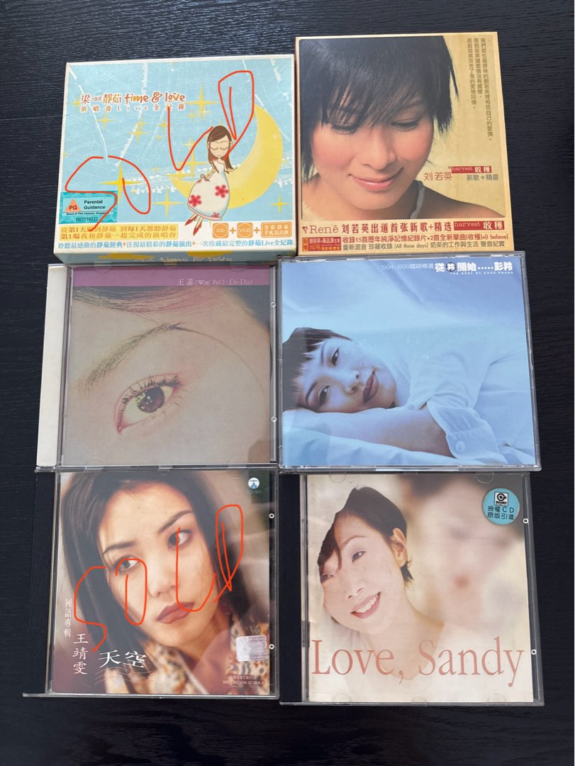 Assorted Chinese Pop Music CDs, Hobbies & Toys, Music & Media, CDs & DVDs on Carousell