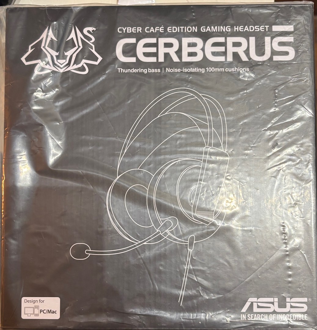 ASUS Cerberus Cyber Cafe Edition Gaming Headset, Audio, Headphones ...