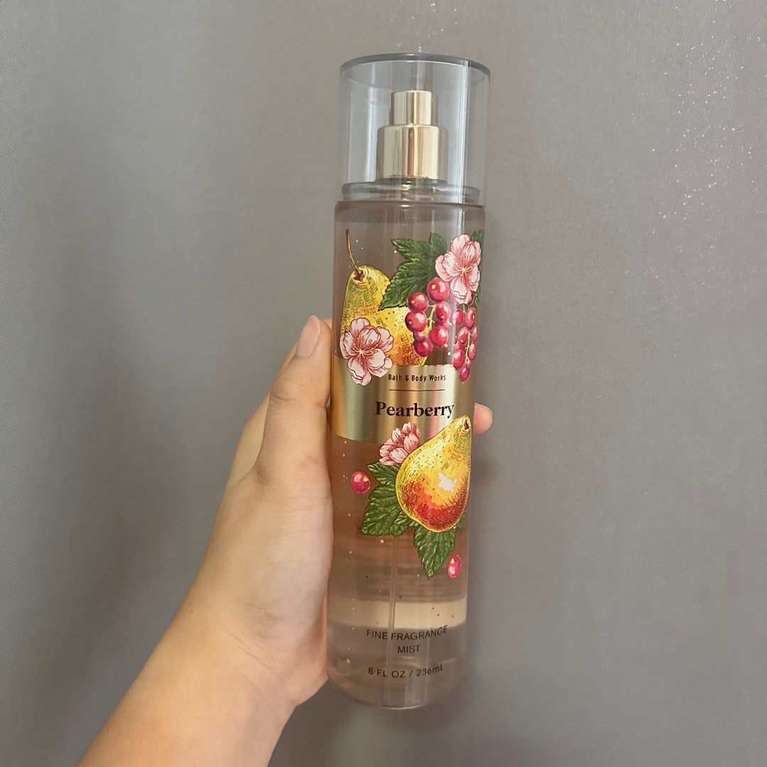Bath & Body Works Pearberry Fragrance Mist, Beauty & Personal Care ...