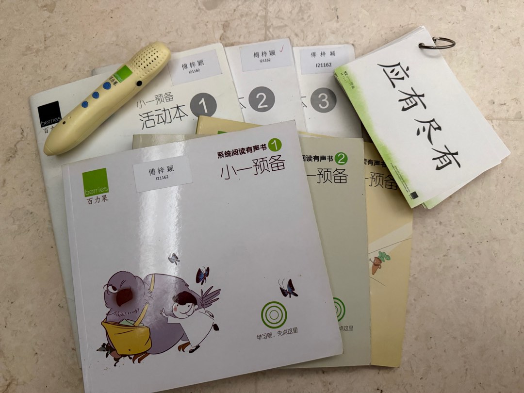 Berries K2 Books with Reading Pen, Hobbies & Toys, Books & Magazines ...