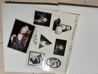 [wts 190/4ea] blackpink lisa vol 1 vol 2 photobook ktown pob pc ...