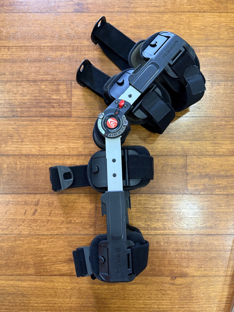Breg T Scope Premier Post-Op Knee Brace, Health & Nutrition, Braces ...