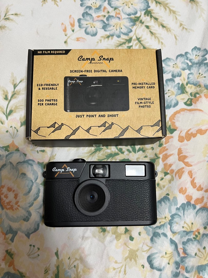 CAMP SNAP Digital Film Camera, Photography, Cameras on Carousell