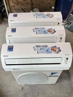 Panasonic Daikin inverter 1hp-1.5hp Aircond, TV & Home Appliances, Air ...