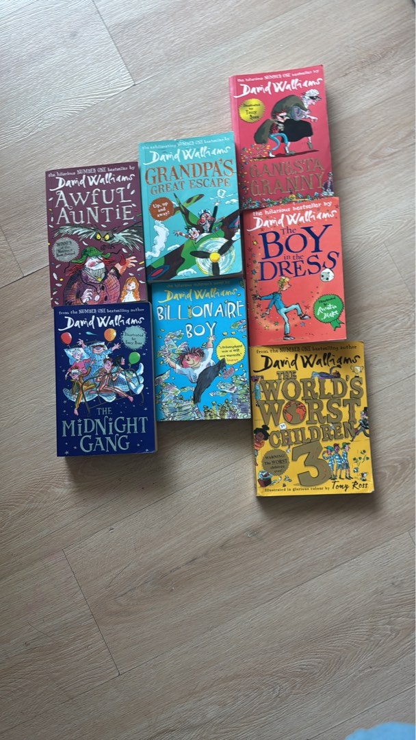 David Williams books, 興趣及遊戲, 書本 & 文具, 小說及非小說 - Carousell