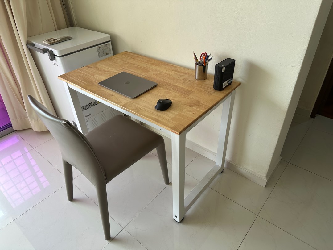 Desk 100cm x 60cm, Furniture & Home Living, Furniture, Tables & Sets on ...