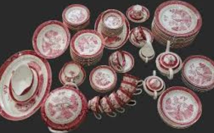 Dinner set Double pheonix Red Nikko Japan, Kitchen & Appliances di ...