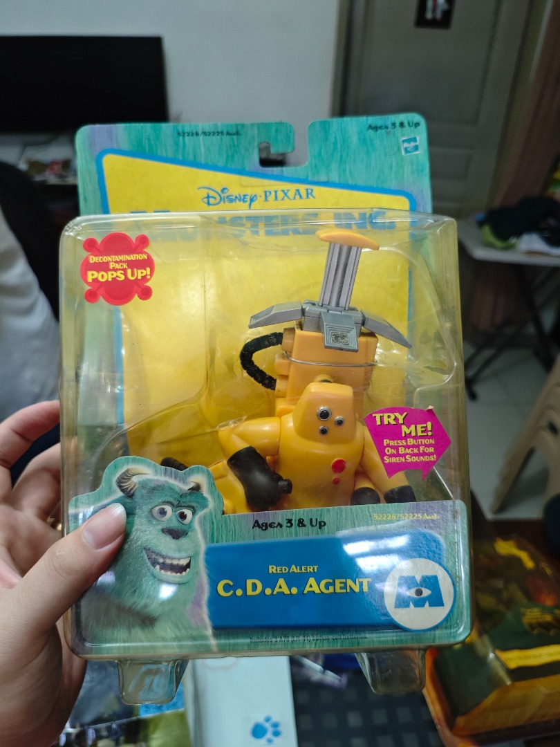 Disney/Pixar Monsters, Inc CDA Agent Figurine - MINT - NRFB - Vintage ...