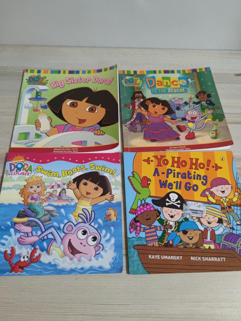 Dora the Explorer book bundle, Hobbies & Toys, Books & Magazines ...