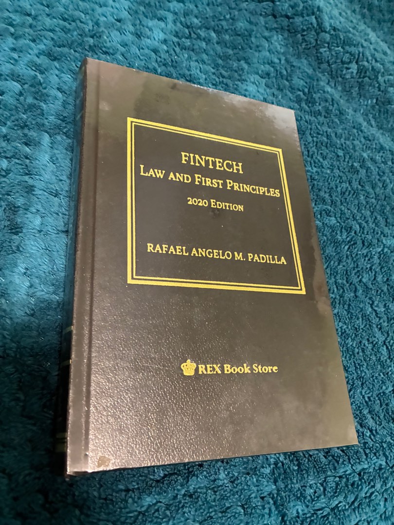 Fintech Law and First Principles, Hobbies & Toys, Books & Magazines ...