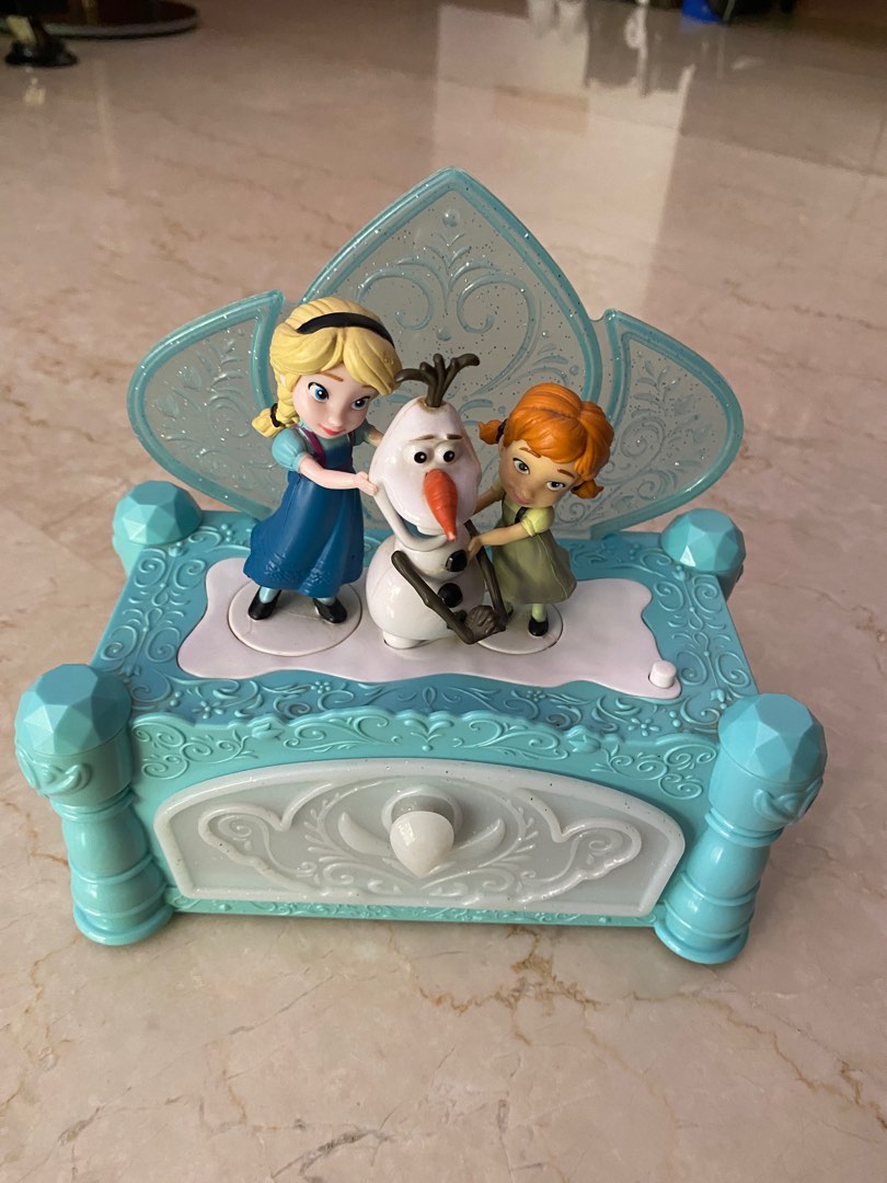 frozen musical jewelry box, Hobbies & Toys, Toys & Games on Carousell