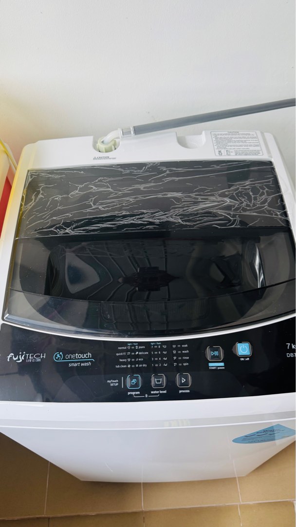 Fuji Tech 7kg Top Load Washing Machine, TV & Home Appliances, Washing ...