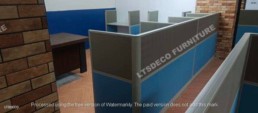 FULL FABRIC PANEL DIVIDER \ OFFICE PARTITION \ OFFICE FURNITURE SUPPLY ...