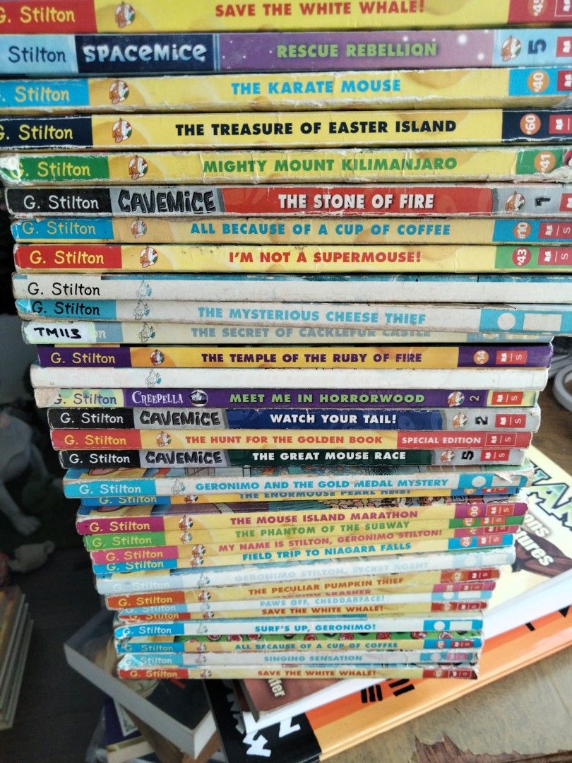 Geronimo Stilton Book Collection , Mr Midnight ,C S Lewis , The ...
