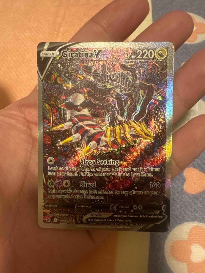 Giratina V Alt Art Hobbies Toys Toys Games On Carousell