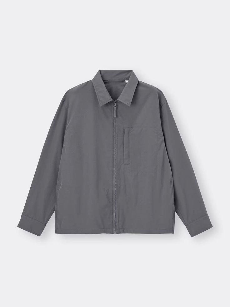 GU by Uniqlo - Zip up Utility Jacket, Men's Fashion, Coats, Jackets and ...