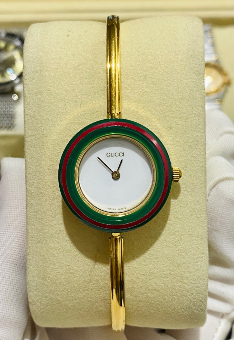 Gucci Interchangeable Bezel Watch, Women's Fashion, Watches ...