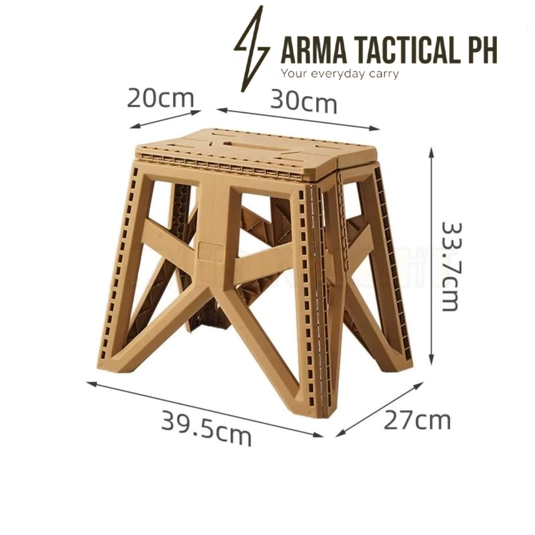 Heavy duty military/camping folding chair/stool, Furniture & Home ...