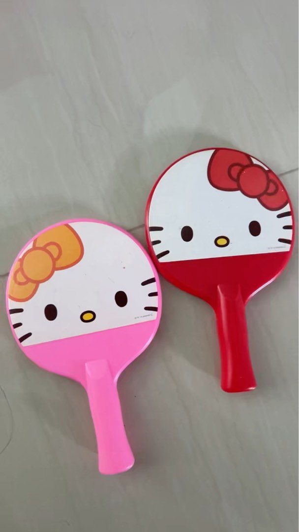 Hello Kitty Ping Pong Paddle - Pink, Sports Equipment, Other Sports ...