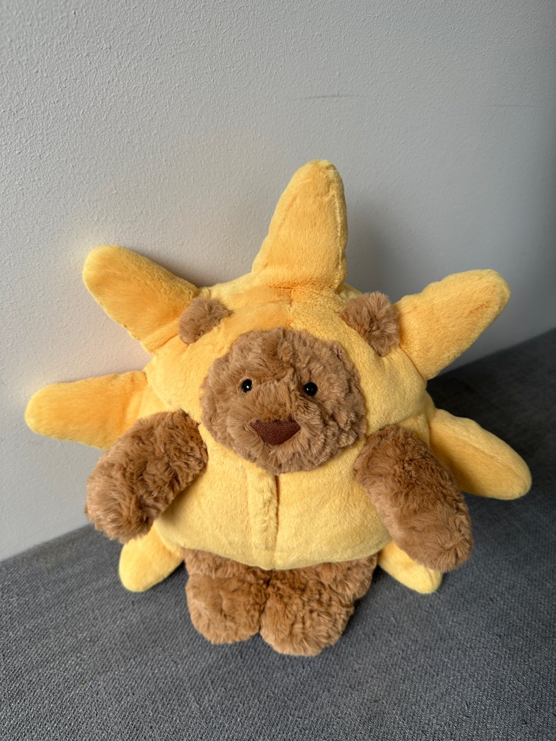 Jellycat Sun Bartholomew Bear BNWT, Hobbies & Toys, Toys & Games on ...
