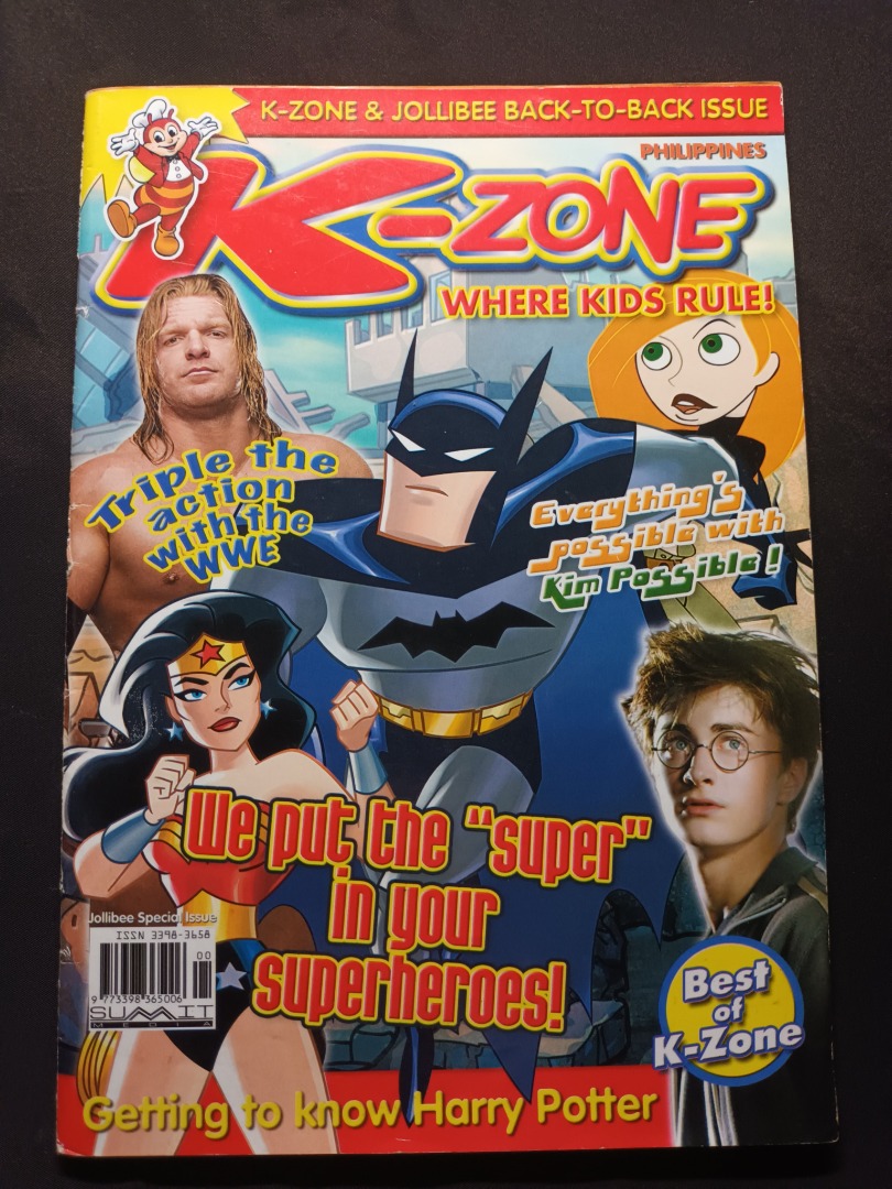 K-ZONE Magazine 2004 Jollibee Special Issue - Flip Magazine, Hobbies ...