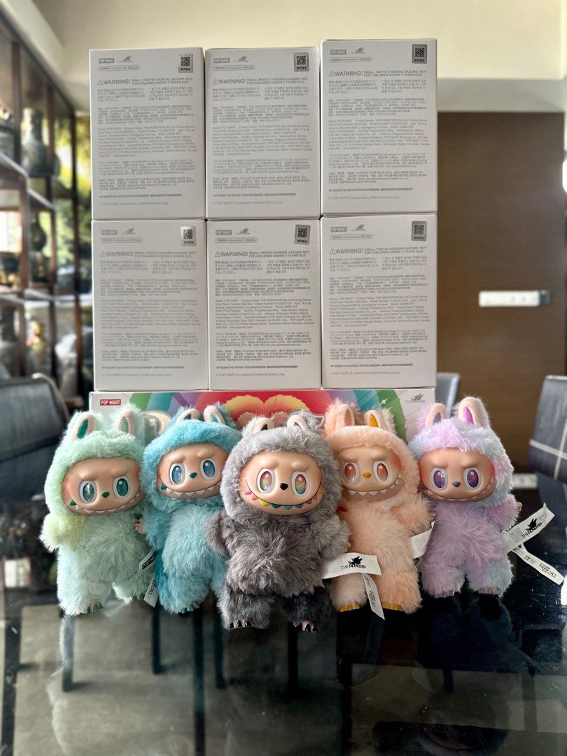 LABUBU V3 SET - BLIND BOX 100% ORIGINAL (big into energy), Hobbies ...