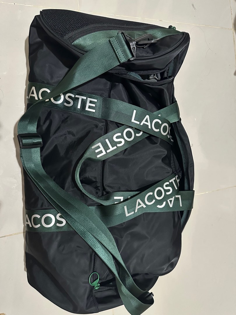 Lacoste Tennis Bag L23 Rare Tennis Padel, Olah Raga, Perlengkapan ...