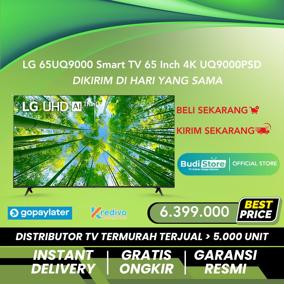 LED TV LG 65UQ8050 UHD 4K HDR SMART TV 65INCH 65UQ8050PSB, Elektronik, TV & Perlengkapan Hiburan ...