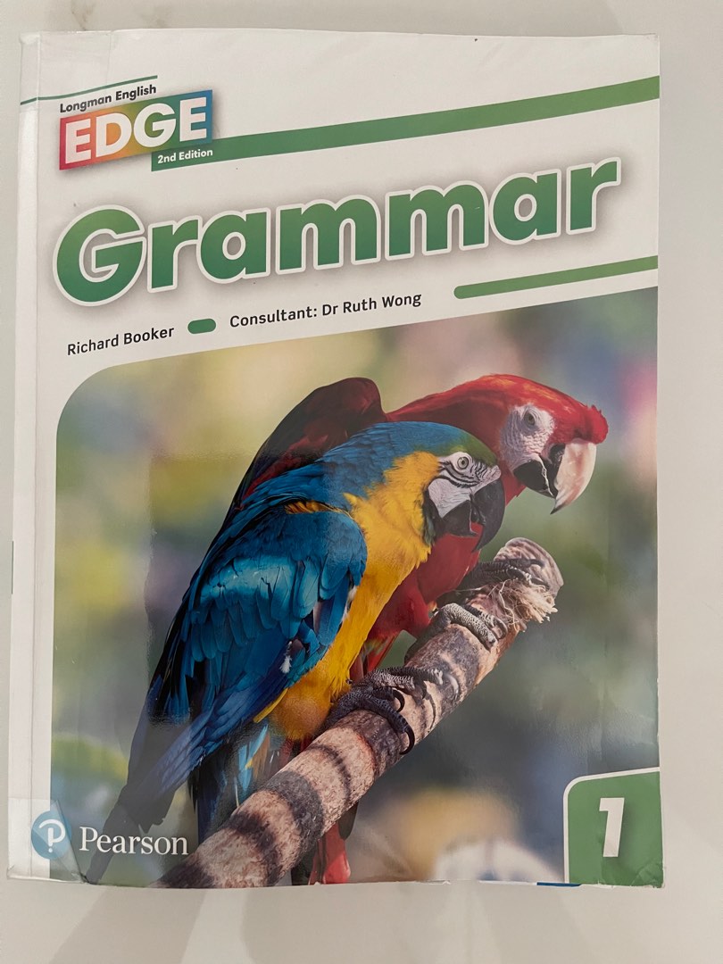 Longman English Edge Grammar Book 1, 2023 2nd Edition, 興趣及遊戲, 書本 & 文具 ...