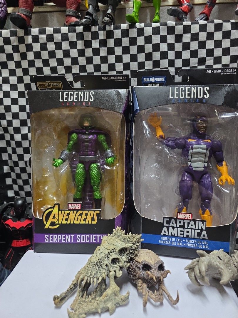 Marvel Legends No Baf CottonMouth and Klaus Vorhees of th Serpent ...