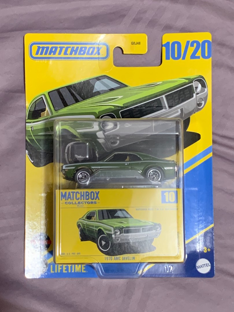 Matchbox Collectors 10/20 1970 AMC Javelin Hotwheels, Hobbies & Toys ...