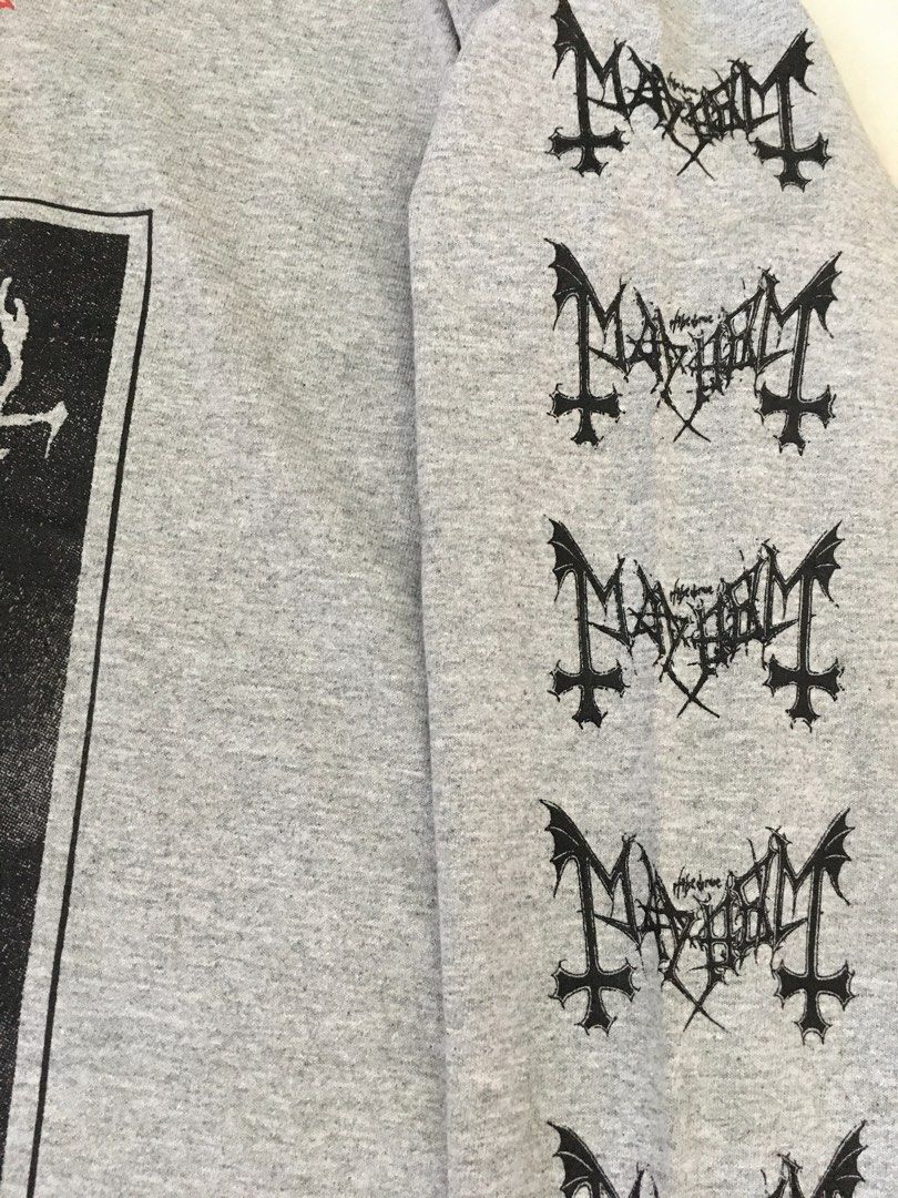 MAYHEM DEAD PER OHLIN LONG SLEEVE Shirt Morbid Nargaroth Impaled ...