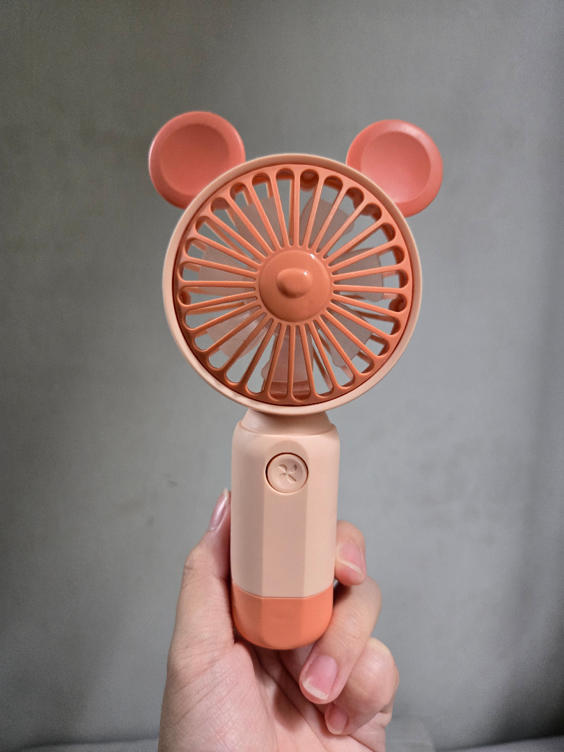 MINISO Handheld Mini Fan Rechargeable, Furniture & Home Living ...