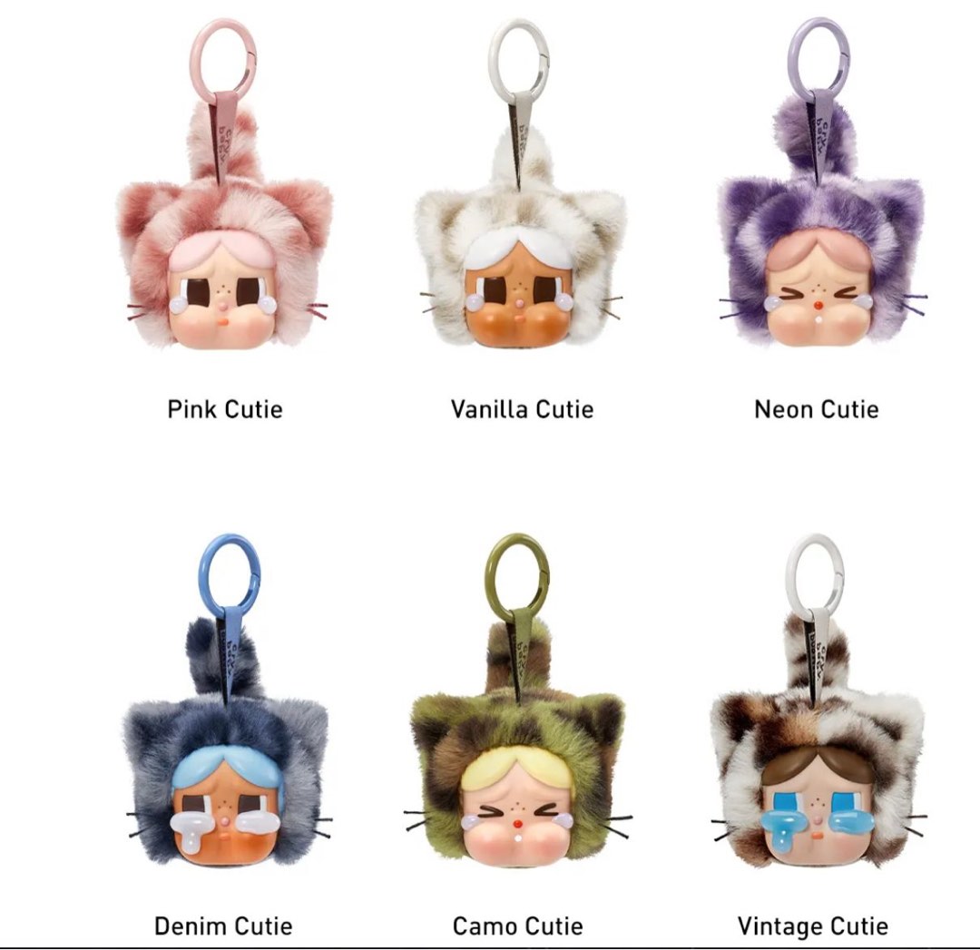 Molly x Cat Cutie Keychain - Various Colors, Hobbies & Toys, Toys ...