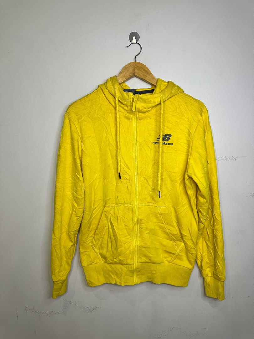 NEW BALANCE ZIP UP HOODIE, Men's Fashion, Coats, Jackets and Outerwear ...
