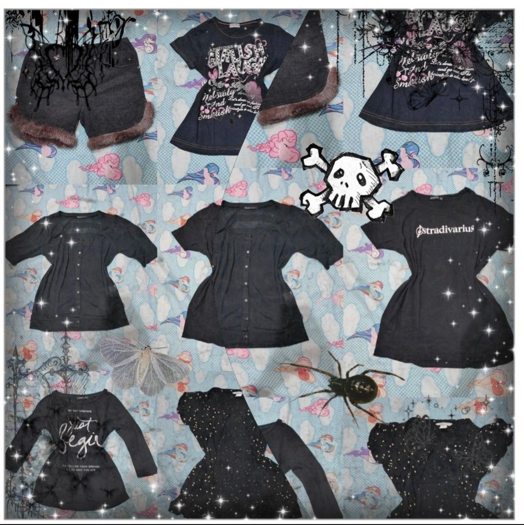 NEW BATCH // grunge emo scene y2k vintage punk hnm stradivarius ninety ...