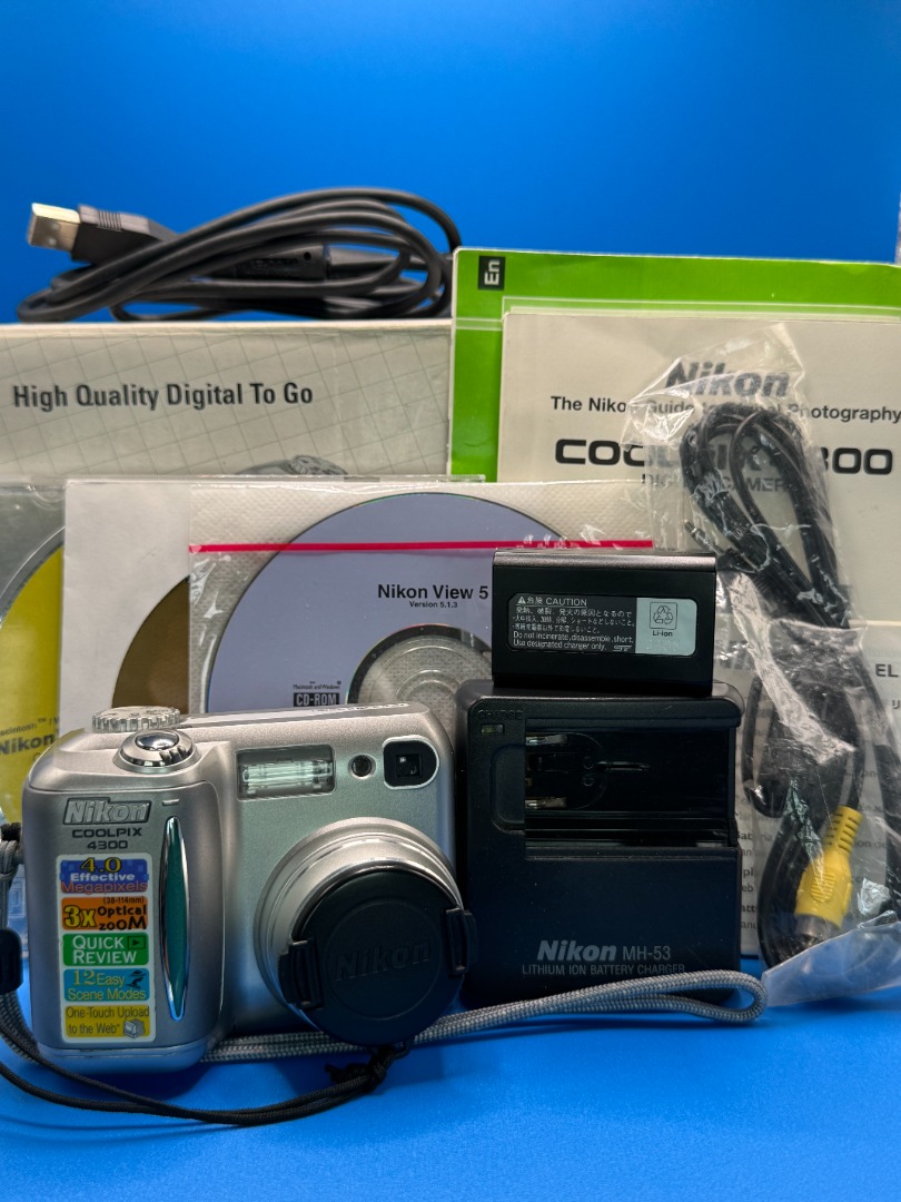 Nikon Coolpix 4300 Vintage Digital Camera *NEGOTIABLE*, Photography ...
