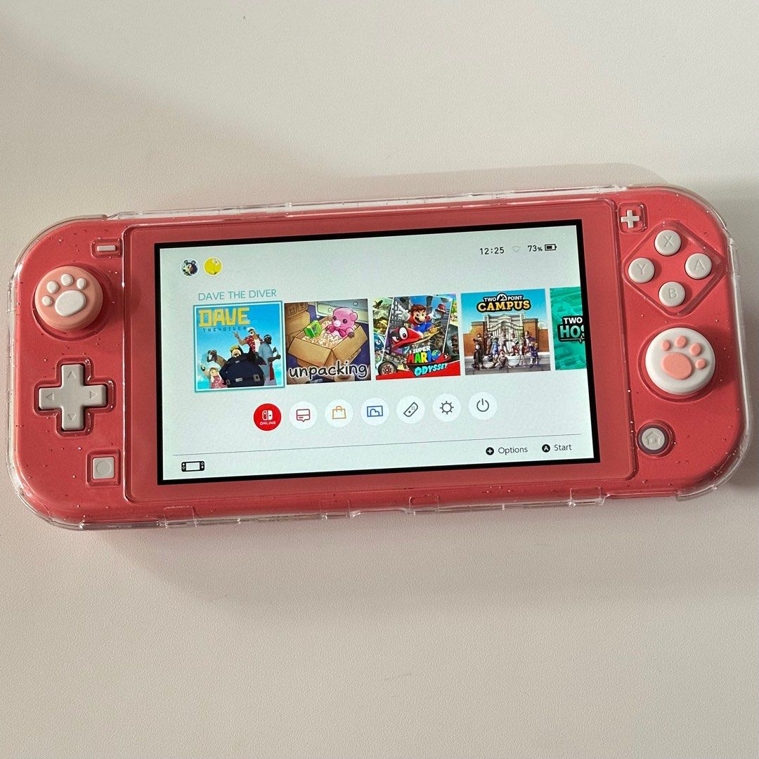 nitendo switch lite coral pink 128gb cfw ofw dual boot, Video Game ...