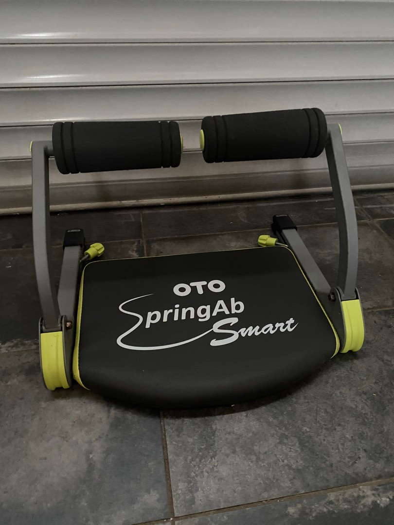 OTO Spring ab smart sit up Exercise Fitness Machine 引體上升 減肥機 健身 器材 運動 ...