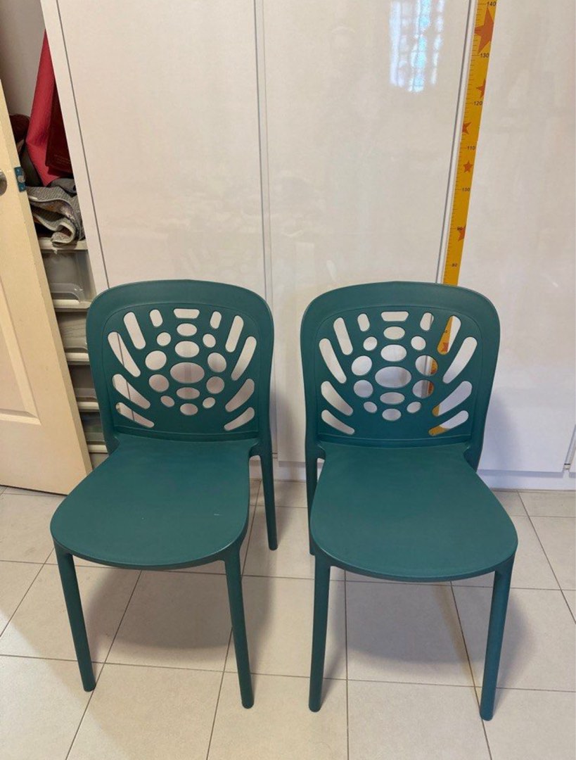 Plastic Dining Chairs, Furniture & Home Living, Furniture, Chairs on Carousell