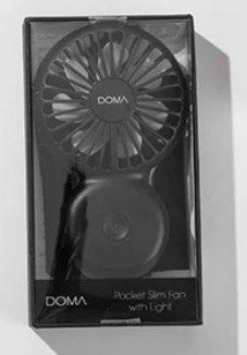 全新 迷你風扇POCKET SLIM FAN WITH LIGHT By DOMA Lifestyle Cool down this ...